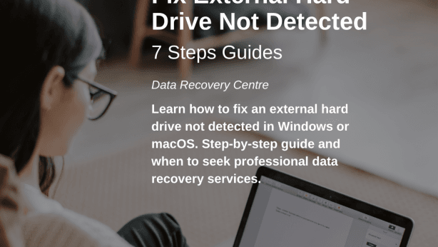 Fix External Hard Drive Not Detected – Troubleshooting & Data Recovery ...